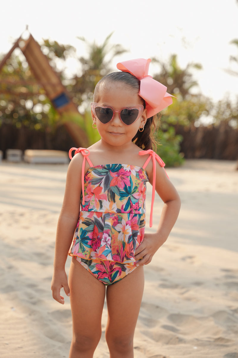 Traje de baño niña Cayena – Playa Bendita Swimwear