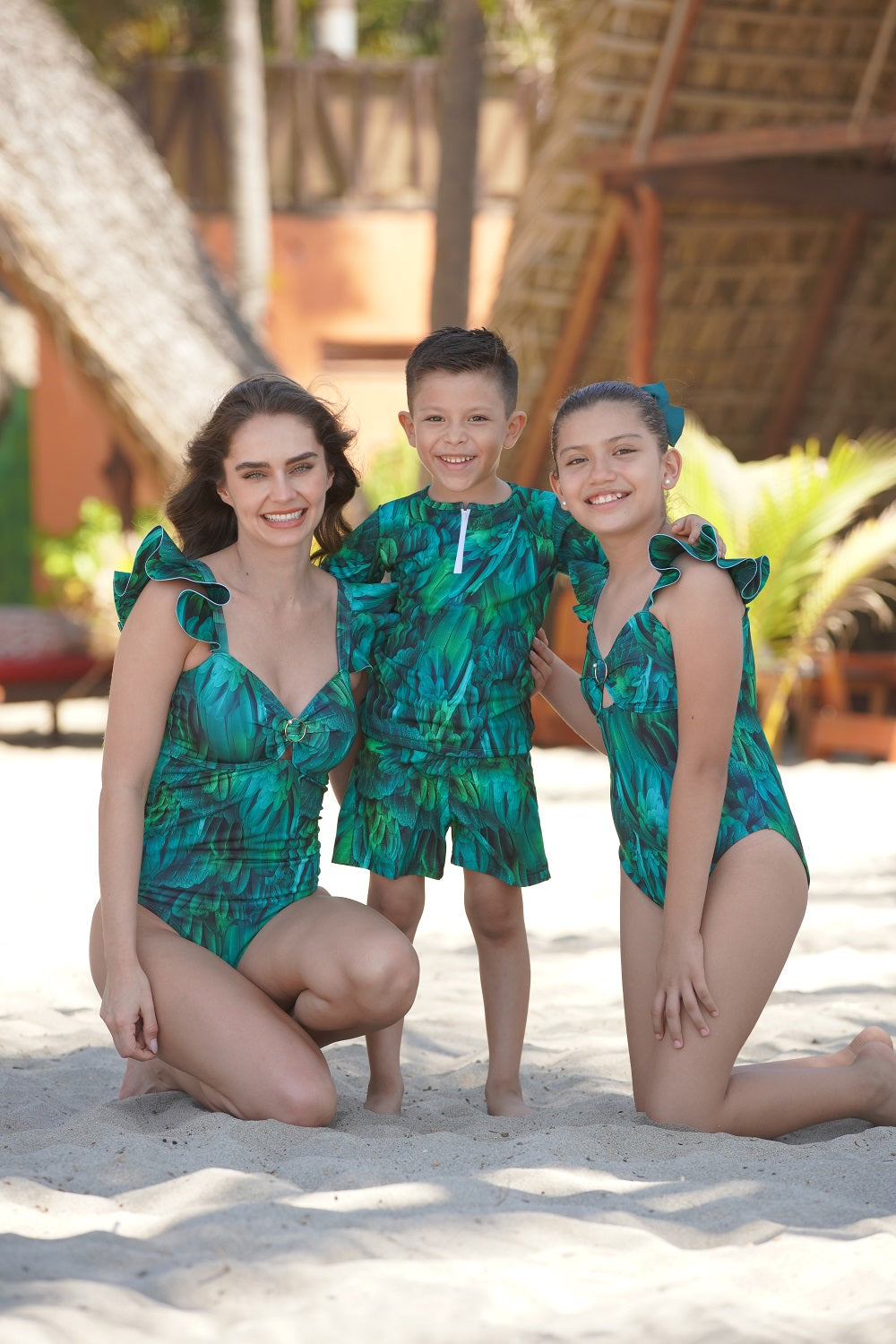 Traje De Baño Niña Quetzal Playa Bendita Swimwear
